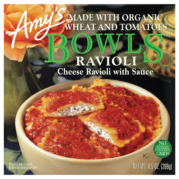 Amy's Kitchen Bowls Cheese Ravioli with Sauce Same-Day Delivery or ...