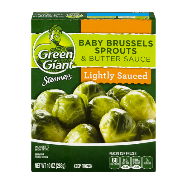 Green Giant Baby Brussels Sprouts & Butter Sauce (10 oz) from Kroger ...