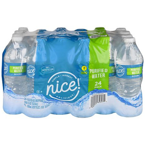 Walgreens Nice! Purified Water Same-Day Delivery | Instacart