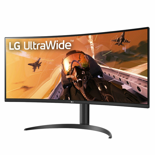 LG 34WR50QC-B UltraWide Curved WQHD VA Monitor With AMD FreeSync Same ...