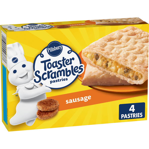 Pillsbury Sausage Toaster Scrambles Frozen Pastries Same-Day Delivery ...