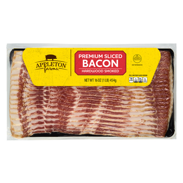 Appleton Farms Premium Sliced Bacon Same-Day Delivery or Pickup | ALDI