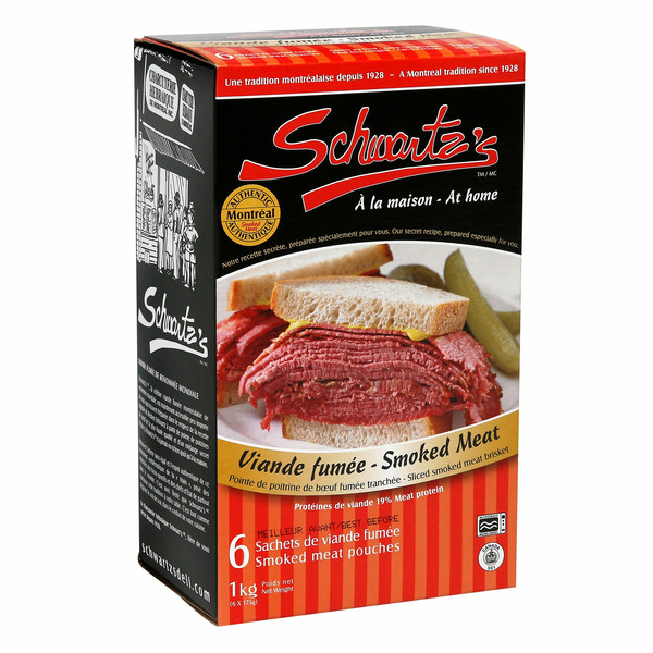 Schwartz’s Smoked Meat Pouches Same-Day Delivery | Costco