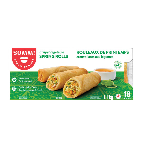 Summ! Crispy Vegetable Spring Rolls Same-Day Delivery | Costco