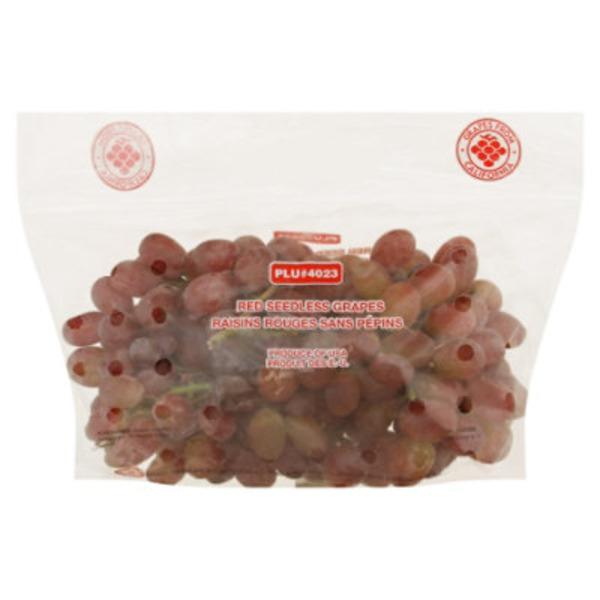 Safeway Red Seedless Grapes Bag Same-Day Delivery or Pickup | Instacart