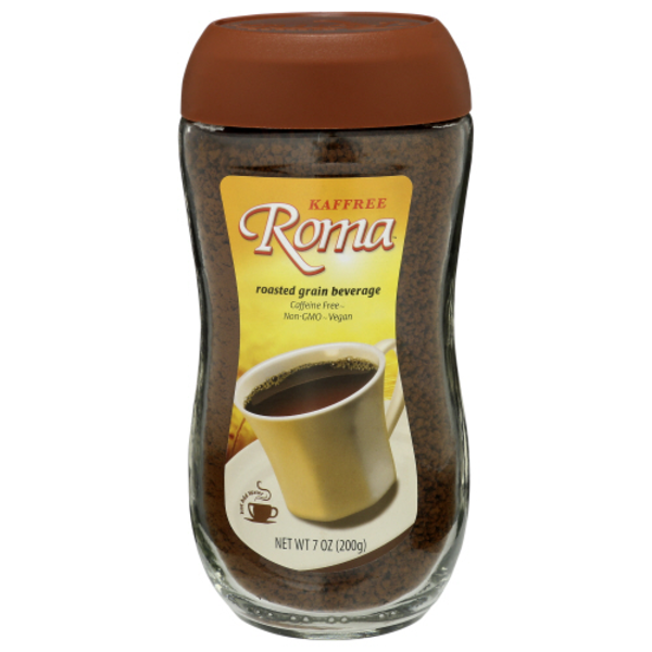 Sprouts Farmers Market Kaffree Roma Roasted Grain Beverage, Instant ...