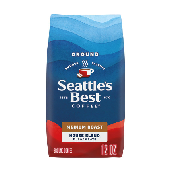 Seattle's Best Coffee House Blend Medium Roast Ground Coffee Same-Day ...