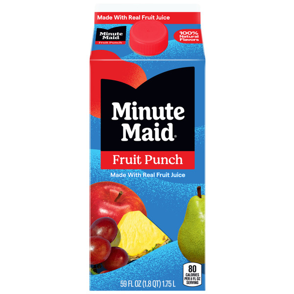 ShopRite Minute Maid Fruit Punch, Made W/ Real Fruit Juice Same-Day ...