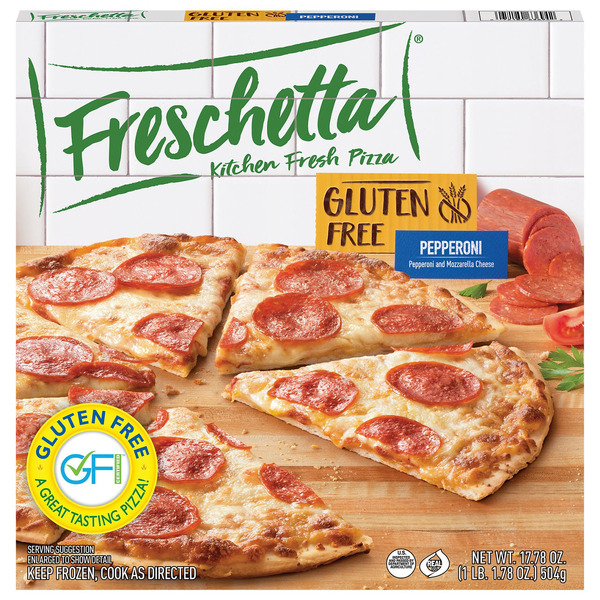Wegmans Freschetta Pepperoni Gluten Free Thin Crust Frozen Pizza Same ...