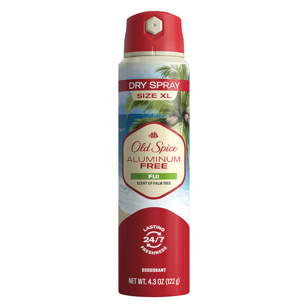 ALDI Old Spice Aluminum Free Dry Spray, Fiji Same-Day Delivery or ...