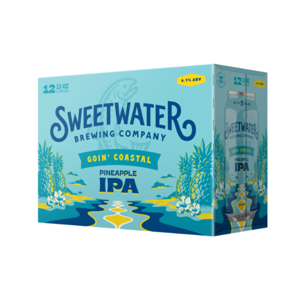 SweetWater Brewing Company Goin' Coastal Pineapple IPA Same-Day ...