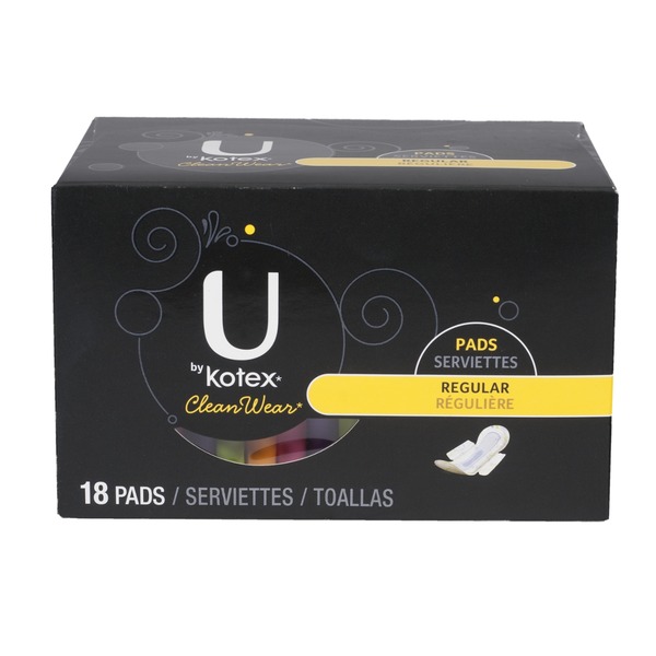 Kotex U By KOTEX Ultra Thin Regular Maxi Pads 18 (18 ct) - Instacart
