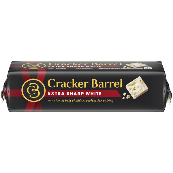 ShopRite Cracker Barrel Extra Sharp White Cheddar Cheese oz Chunk Same ...
