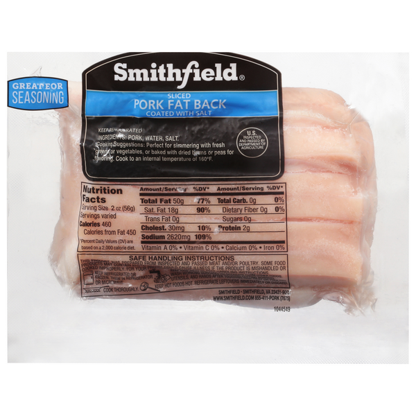 Food Lion Smithfield Sliced Fat Back Same-Day Delivery or Pickup ...