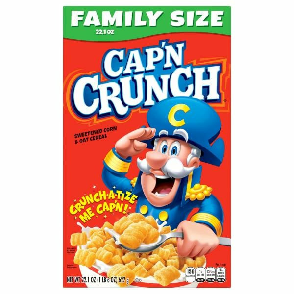 Cap'N Crunch Cereal, Family Size Same-Day Delivery or Pickup | Publix