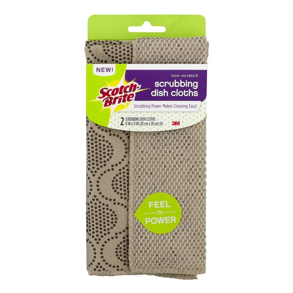 Scotch-Brite Scrubbing Dish Cloths - 2 CT (2 ct) - Instacart