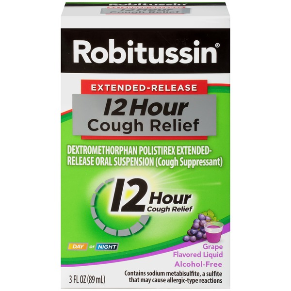 Robitussin Syrup Cough Relief Medicine (3 fl oz) - Instacart