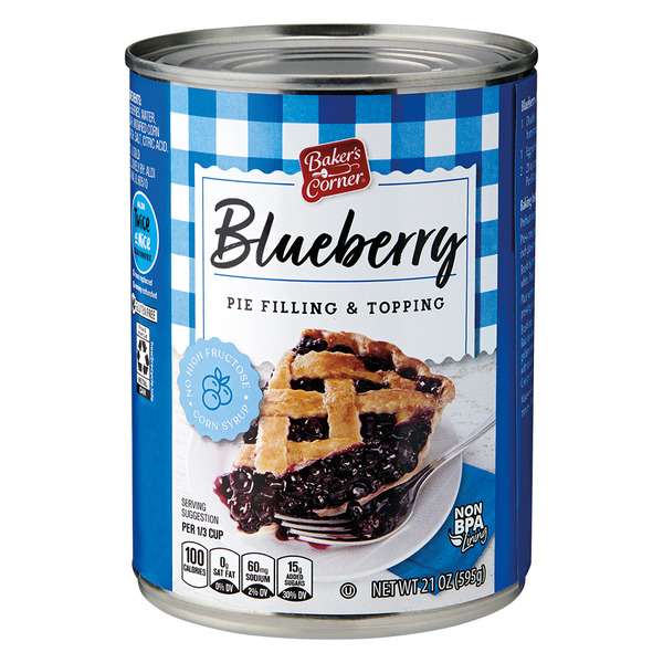 Baker's Corner Blueberry Pie Filling Same-Day Delivery or Pickup | ALDI