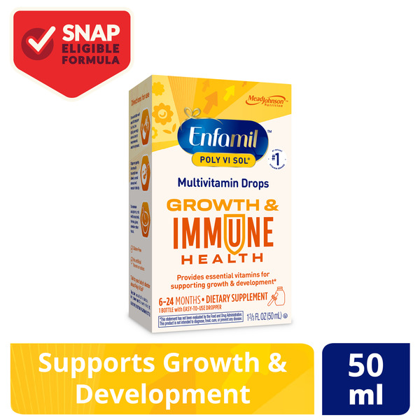 Publix Enfamil® Enfamil Poly-Vi-Sol Liquid Multivitamin Supplement ...