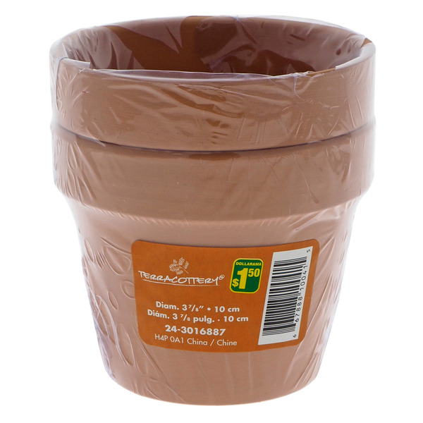 Dollarama Terracotta Flower Pot Same-Day Delivery | Instacart