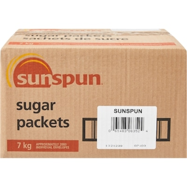 Wholesale Club Sunspun Granulated Sugar Packets Same-Day Delivery ...