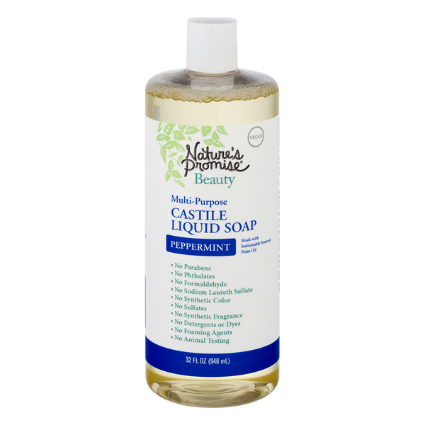 Food Lion Nature's Promise Castile Liquid Soap, Multi-Purpose ...