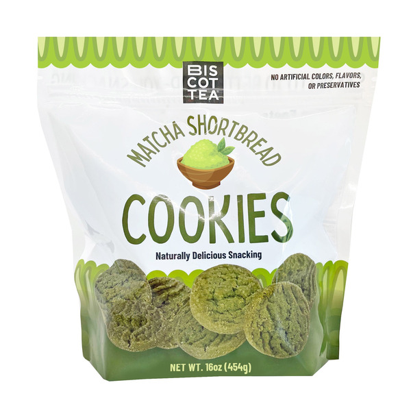 BISCOTTEA Matcha Shortbread Cookies Same-Day Delivery | Costco