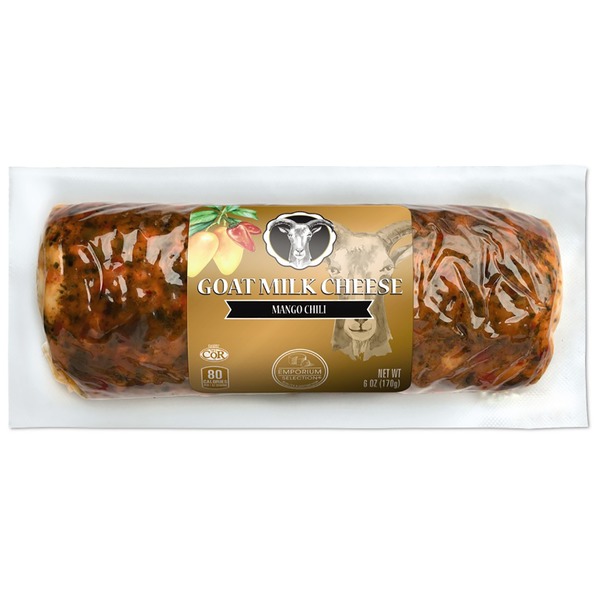 Emporium Selection Mango & Chili Goat Cheese Log Same-Day Delivery or ...