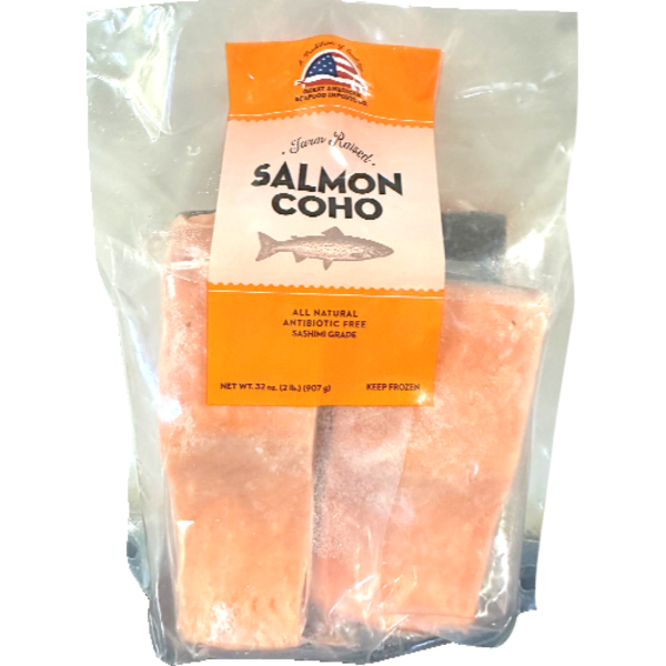 Great American Seafood Salmon Coho Portions Same-Day Delivery or Pickup ...