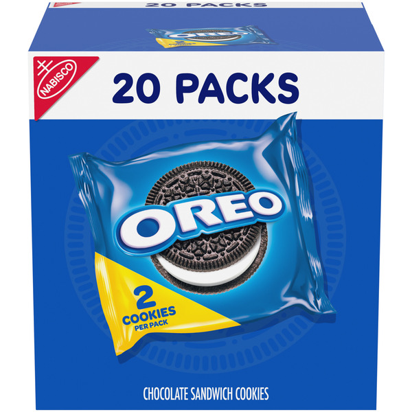 ShopRite Oreo Chocolate Sandwich Cookies, Snack Packs 15.6 oz Same-Day ...