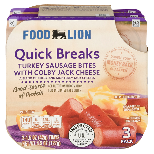 Food Lion Food Lion Turkey Sausage Bites, 3 Pack Same-Day Delivery or ...