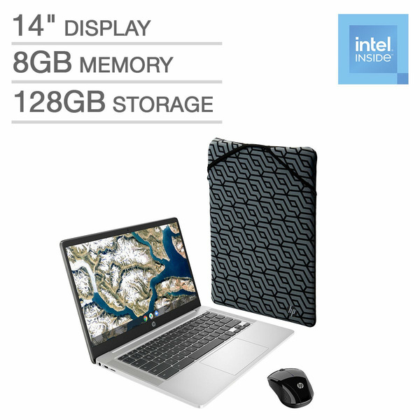 HP Chromebook Laptop Bundle Same-Day Delivery | Costco