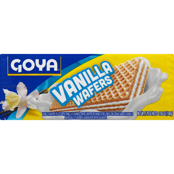 Goya Wafers, Vanilla (4.94 oz) - Instacart