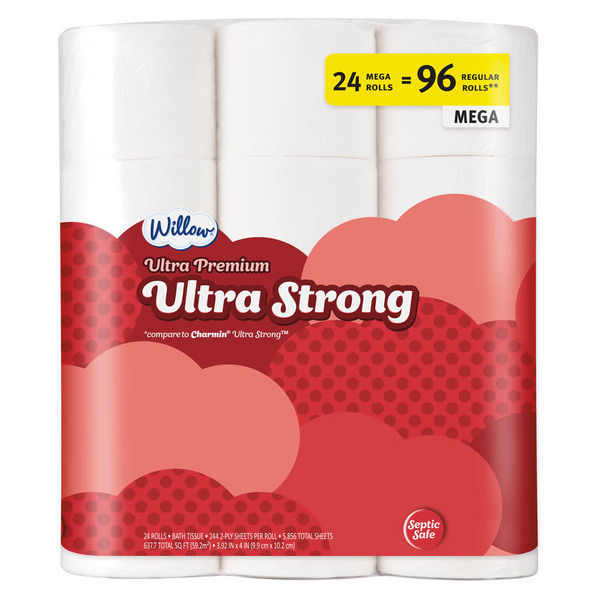 ALDI Willow Ultra Strong Bath Tissue Roll Same-Day Delivery or Pickup ...
