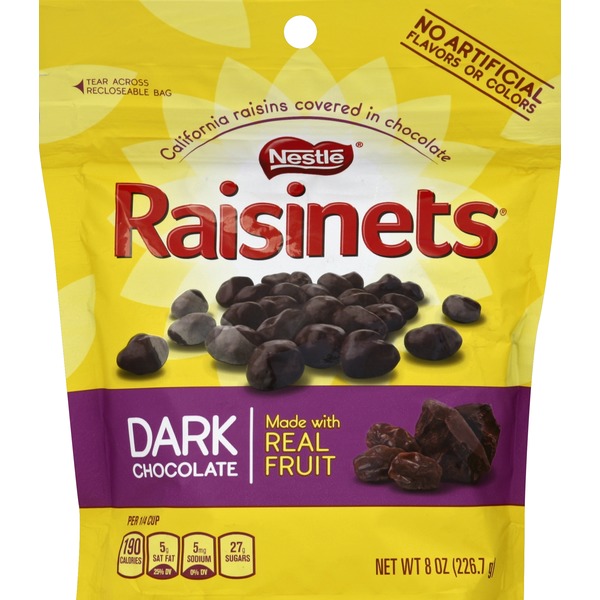 Raisinets Raisins, Dark Chocolate (8 oz) - Instacart