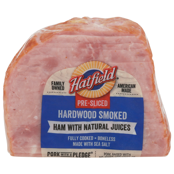 Hatfield Hardwood Smoked 1/4 Pre-Sliced Ham Same-Day Delivery or Pickup ...