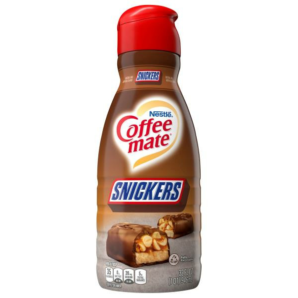 Coffee mate Snickers Liquid Coffee Creamer Same-Day Delivery or Pickup ...