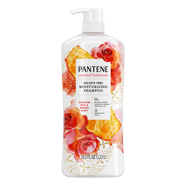 Pantene Essential Botanicals Moroccan Rose & Manuka Honey Shampoo Same ...