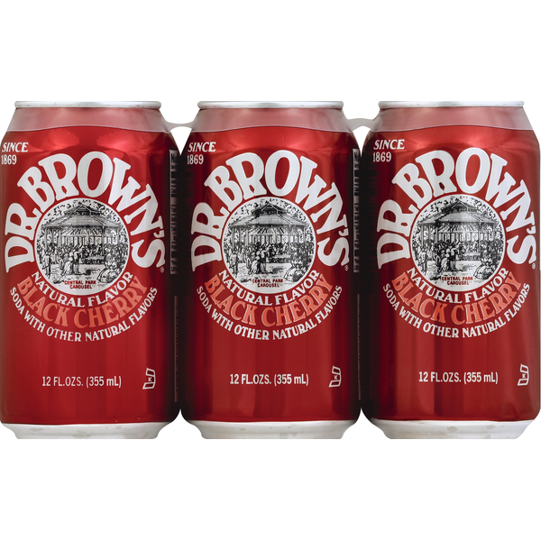 Dr. Brown’s Natural Flow Natural Flavor Black Cherry Soda Same-Day ...