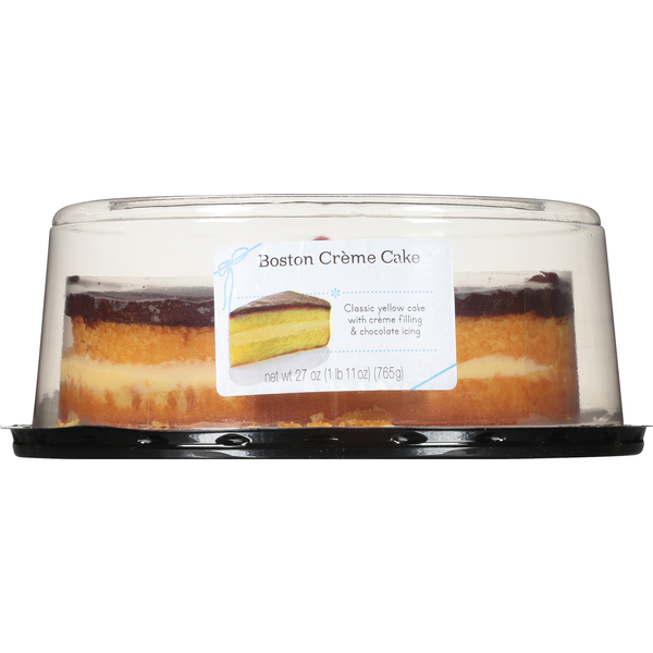Boston Creme Cake Same-Day Delivery or Pickup | Woodman's Food Markets