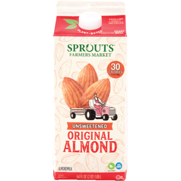 Sprouts Original Unsweetened Almond Milk Same-Day Delivery or Pickup ...