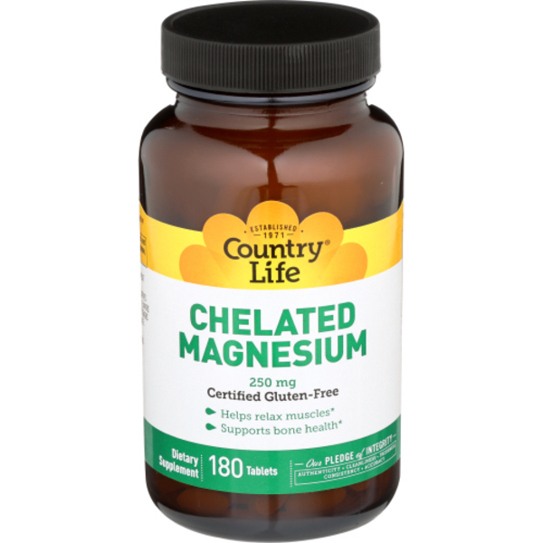 Sprouts Farmers Market Country Life Chelated Magnesium 250 Mg Helps ...