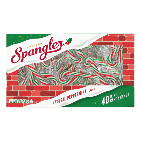 Spangler Mini Candy Canes, Peppermint Christmas Candy Same-Day Delivery ...