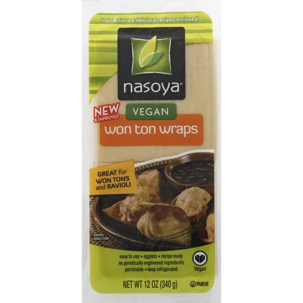 Nasoya Won Ton Wraps, Vegan (12 oz) - Instacart