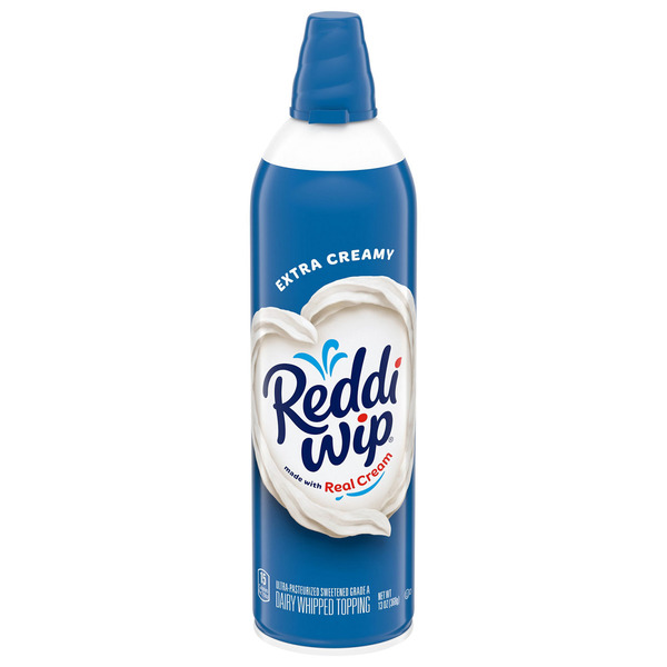 Wegmans Reddi-wip Extra Creamy Whipped Topping Made with Real Cream ...