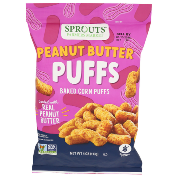 Sprouts Farmers Market Sprouts Peanut Butter Puffs Same-Day Delivery or ...