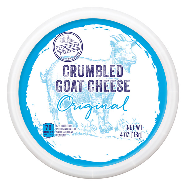 Emporium Selection Original Crumbles Goat Cheese Same-Day Delivery or Pickup | ALDI