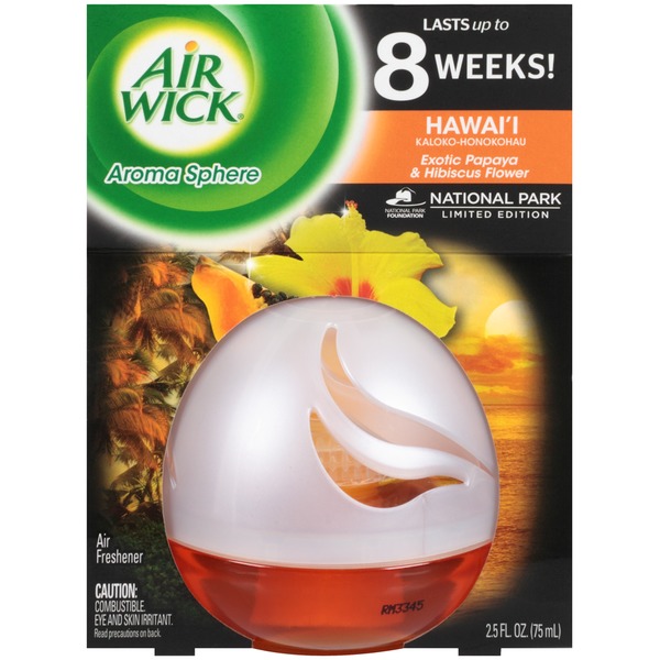 Air Wick Aroma Sphere Hawai'i Air Freshener (2.5 fl oz) - Instacart