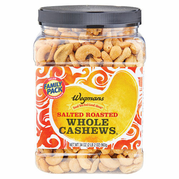 Wegmans Wegmans Whole Cashews Same-Day Delivery or Pickup | Instacart
