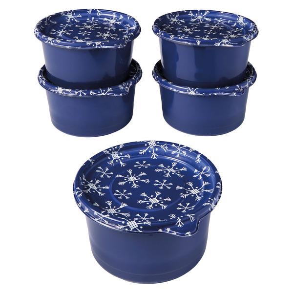 ALDI Crofton Round Snowflake Plate Same-Day Delivery or Pickup | Instacart